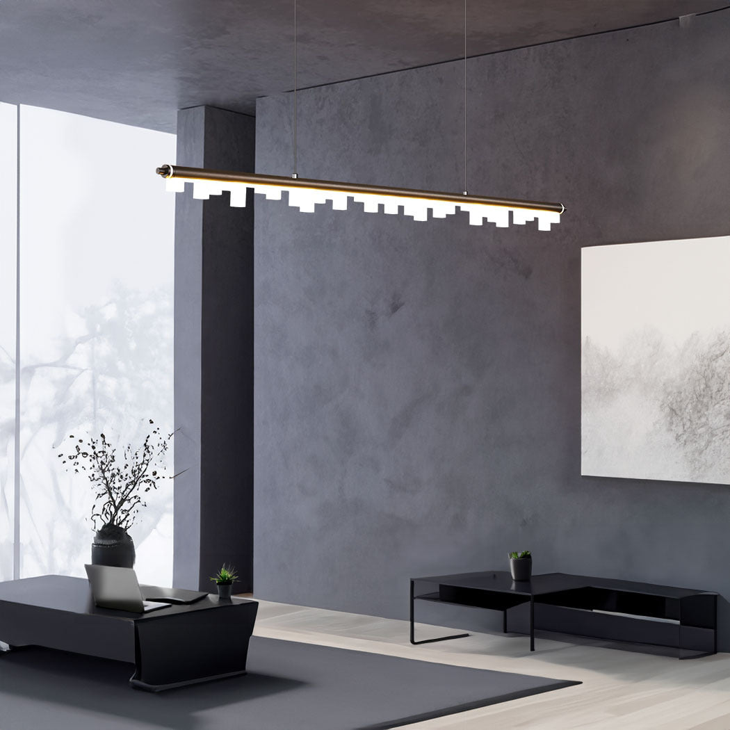 Skyline Modern LED Linear Ceiling Pendant Light — Minimalosity
