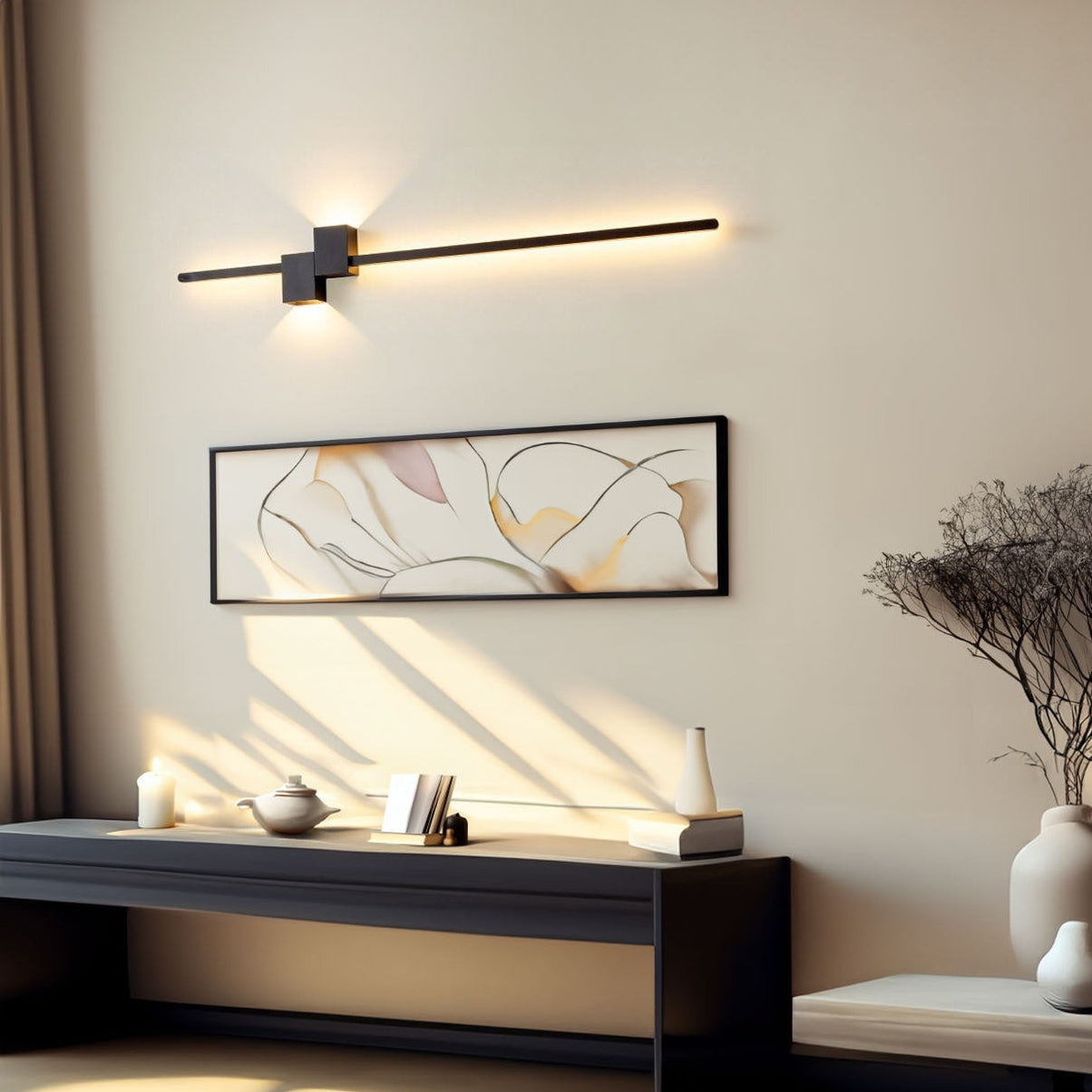Freyja Modern Minimalist Linear Wall Light Sconce — Minimalosity